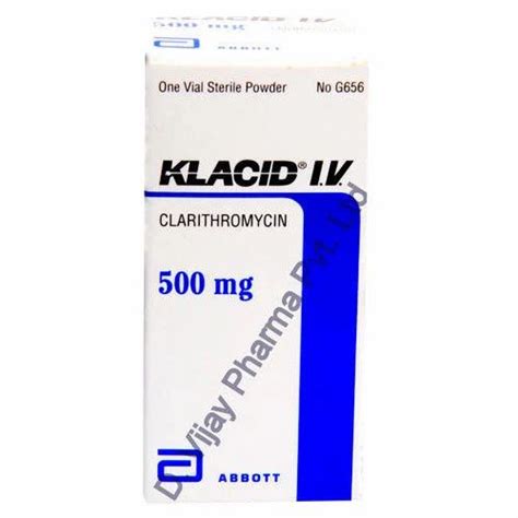 Clarithromycin Injection At Best Price In India