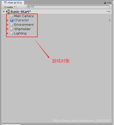 Unity的学习（一）：unity的基础界面与操作用于存储项目对象需要用到的贴图模型素材的窗口是 Csdn博客