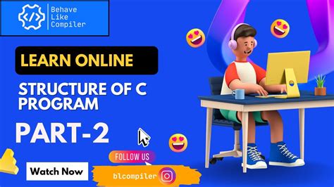 Structure Of A C Program Part 2 Youtube