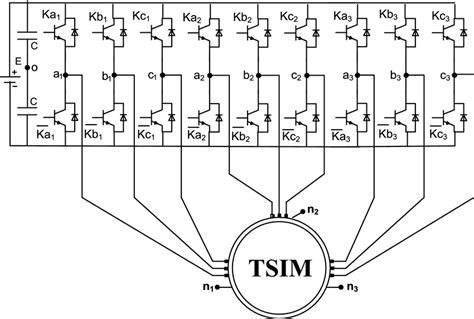 Power Circuit Diagram Of Nine Leg Two Level Voltage Source Inverter Download Scientific Diagram