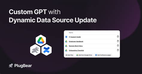 custom gpt connected to dynamic knowledge source runbear