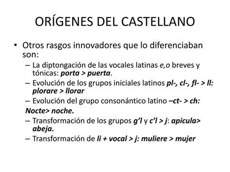 PPT ORIGEN Y DESARROLLO DE LA LENGUA ESPAÑOLA PowerPoint Presentation
