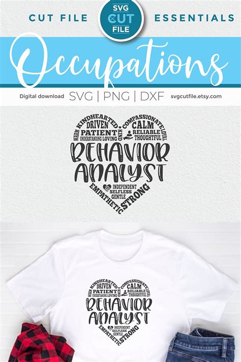 Behavior Analyst Svg Bcba Svg Lba Svg School Behavior Etsy Hong Kong