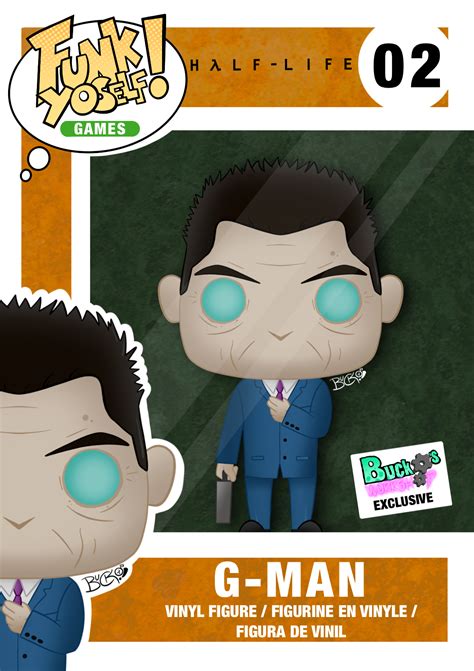 G Man As A Funko Pop Figure Fan Art By Me More Planned If People