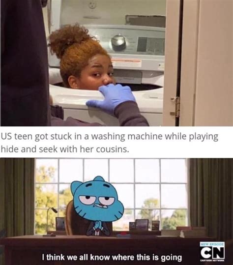 Ul Us Teen Got Stuck In A Washing Machine While Playing Hide And Seek