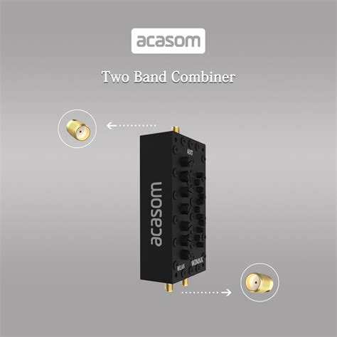 2 4ghz 5 8ghz Dual Band Cavity Diplexer Acasom