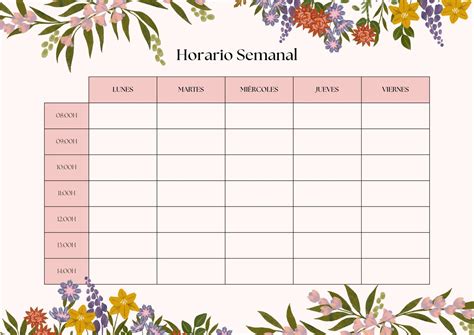 Horario Semanal