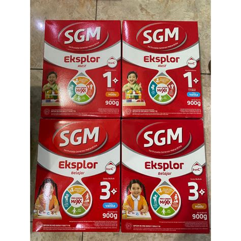 Jual SGM Eksplor Rasa Vanila Madu Gr TERMURAH Shopee Indonesia