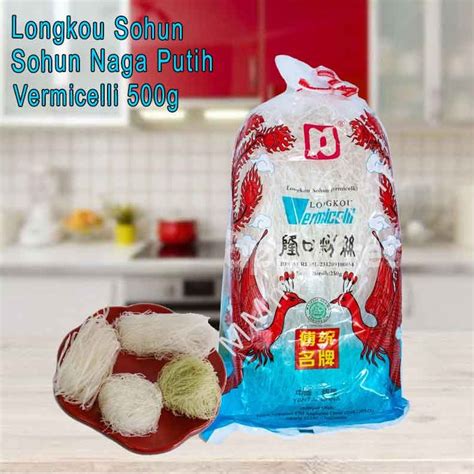 Jual Longkou Sohun Vermicelli Soun Naga 500g Shopee Indonesia