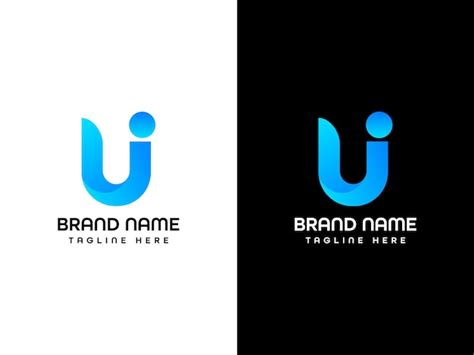 Premium Vector UI Letter Logo Design Template