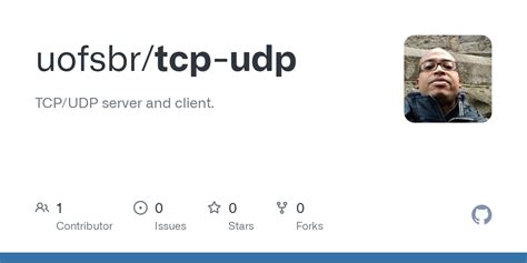 Github Uofsbr Tcp Udp Tcp Udp Server And Client