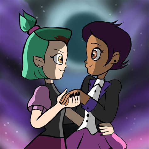 Luz And Amity First Dance By Ilovesansesmittens On Deviantart