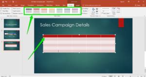 Excel Table In PowerPoint Computer Applications For Managers