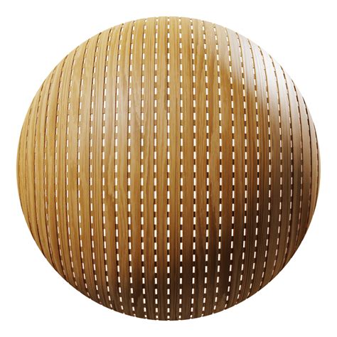 Vertical Wood Board Acoustic Tile Texture Light Brown Poliigon