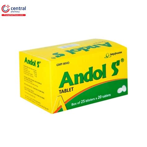 Thuốc Andol S Giải Pháp điều Trị Cảm Cúm Hoặc Dị ứng Với Thời Tiết