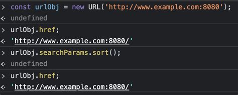 appended to urls if `searchparams` methods are accessed · issue 484