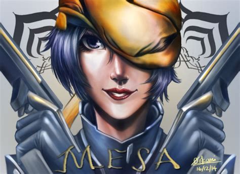 Mesa Warframe Unmasked Edited By Inoriaizaki On Deviantart