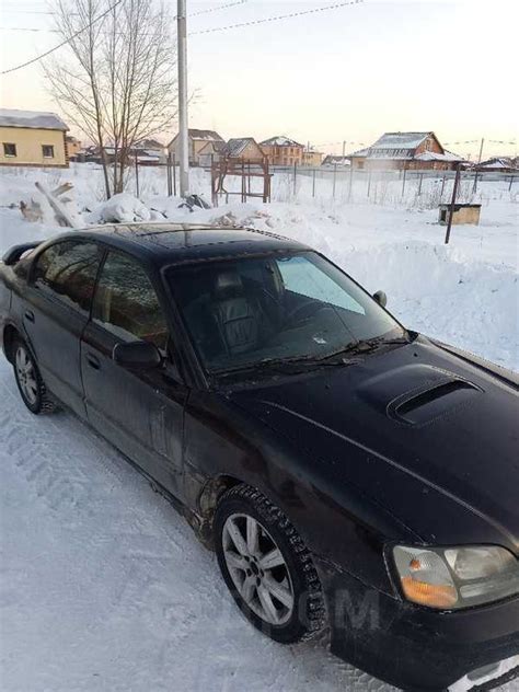 Субару Легаси Б4 2001 года в Омске Дополнительно двс АКПП 2 литра черный цена 385555 руб