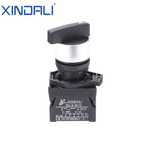 Xdl21 Bj45 Selector 3 Position Metal Position Selector Push Button