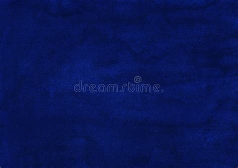 Watercolor Navy Blue Background Texture Deep Blue Stains On Paper