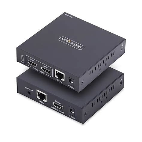 Hdmi Kvm Extender Over Ip Network 4k 60hz Driverless Hdmi And Usb Over Ethernet