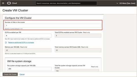 Creare Cluster Vm Su Una Singola Vm Per Oracle Exadata Database Service