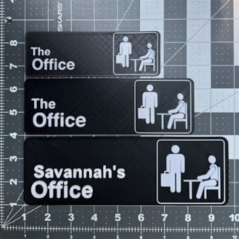Office Sign Etsy