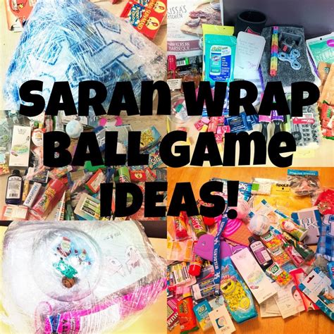 Saran Wrap Ball Game T Ideas Artofit