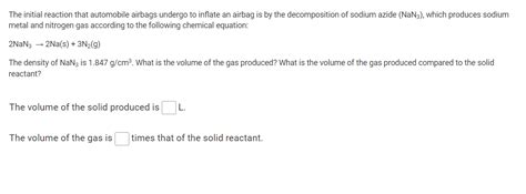 This Is All The Data That Is Given In The Exercise Chegg