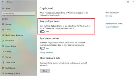 How To Disable Clipboard Experience On Windows 10 Pureinfotech