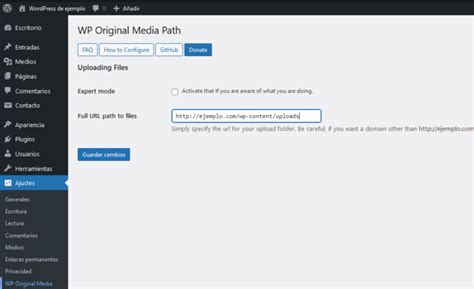 Cómo Corregir La Ruta De Upload Path En Wordpress