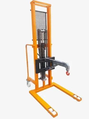 Mild Steel Manual Hook Hydraulic Stacker For Industrial At Rs Piece In Ahmedabad