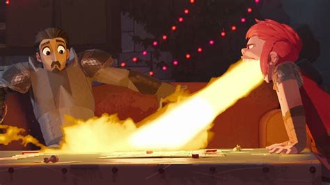 Nimona Trailer Introduces A Delightfully Chaotic Duo Nerdist