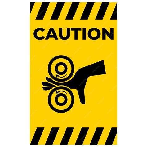 Premium Vector Caution Symbol Set
