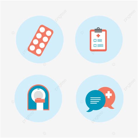 Colorful Medical Icons Medical Icon Set Colorful Icon Health Png And