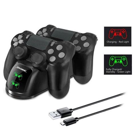 Зарядная станция для игровых контроллеров PS4/SlimPro с двойным ...