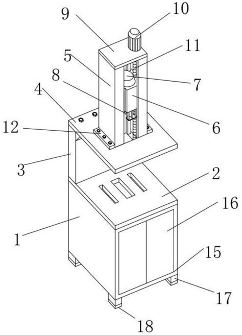 一种建筑板开孔装置的制作方法