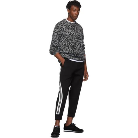 Neil Barrett Black Bonded Lounge Pants Neil Barrett