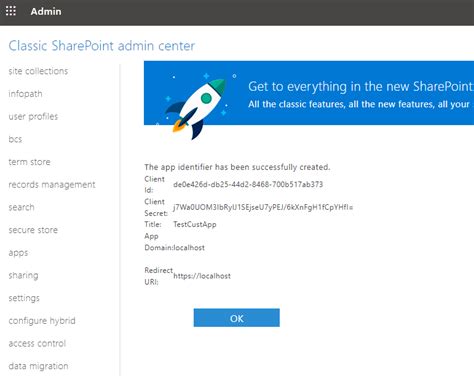 Secure Your Integration Connection Using Sharepoint Custom App