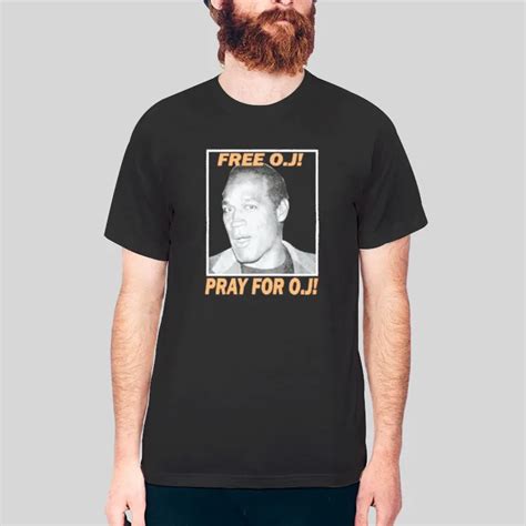 Bootleg 90s Oj Simpson Murder Pray For Free Oj Shirt Hotter Tees