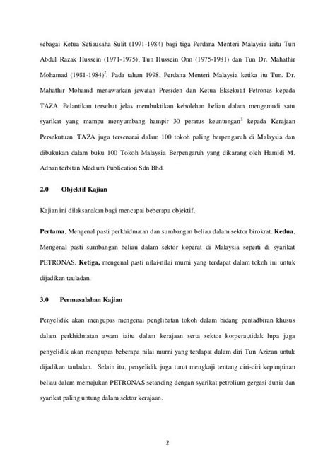 Contoh Karangan Biografi Tokoh