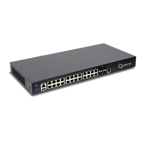 Quantum Qn Sw225 24p Network Switch For Computer Networking Industry Black At ₹ 69999 In Panvel