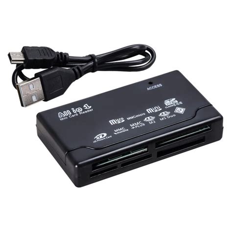Картридер Smartbuy 999, USB 2.0 10-в-1, MicroSD, SD, CF, MS, M2, MMC ...