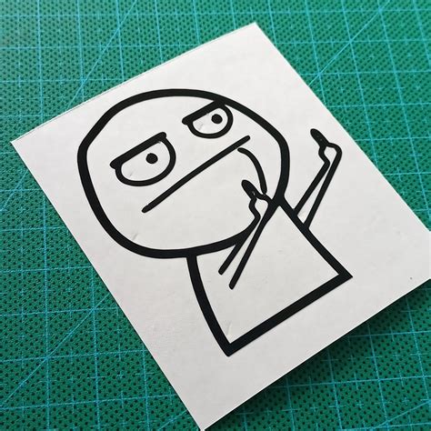 Jual Stiker Cutting Jari Tengah Sticker Cutting Stiker Logo