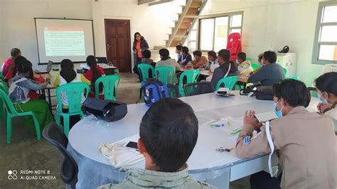 နမ့်ဆန်၌ မြို့နယ်ကြက်ခြေနီအသင်းခွဲမှ အရေးပေါ်ရှေးဦးပြုစုခြင်း သင်တန်းပို့ချ Information And