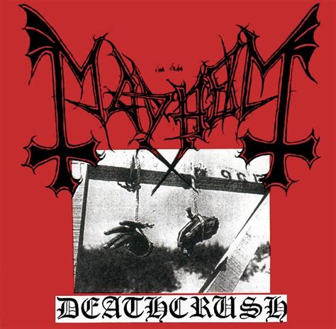 Mayhem Band Heavy Metal Black Metal Banana Sticker Chaos Lord Rock