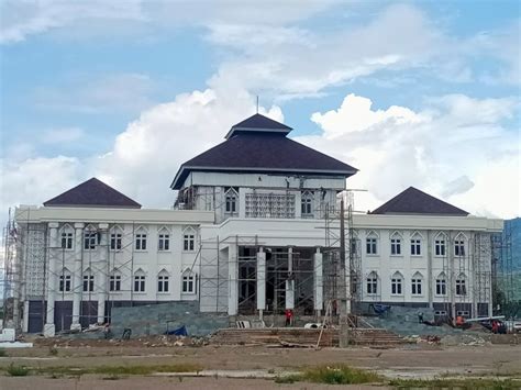 Progres Pembangunan Kantor Bupati Lombok Utara Persen