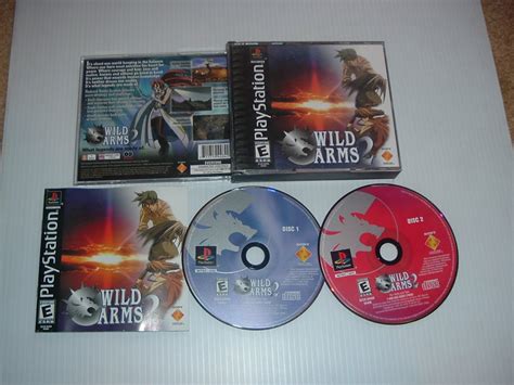 Wild Arms 2 Ps1 Very Xlnt And 100 Complete Original Black Label Rpg Game For Sale