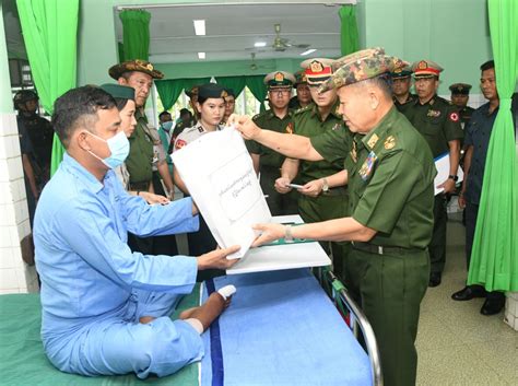 နိုင်ငံတော်စီမံအုပ်ချုပ်ရေးကောင်စီဒုတိယဥက္ကဋ္ဌ ဒုတိယတပ်မတော်ကာကွယ်ရေးဦးစီးချုပ် ကာကွယ် ရေးဦးစီးခ