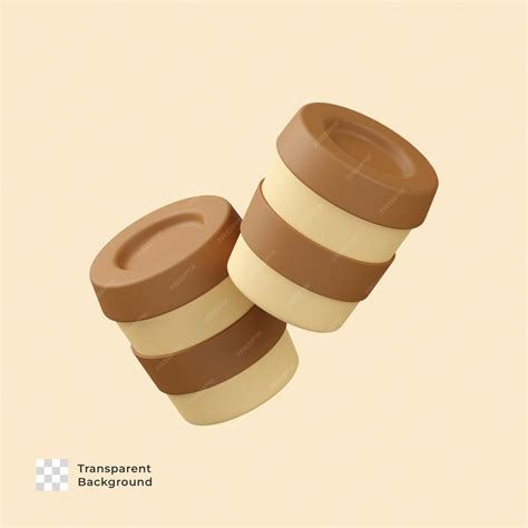 Premium Psd Coffee Glass 3d Render Icon